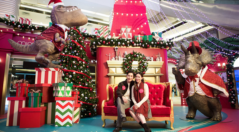 Mira Place「SANTA CLAWS」恐龍聖誕派對 日本扭蛋「戽斗恐龍」亮相 - 生活 POWER-UP